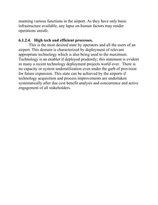 Airport development matrix | PDF