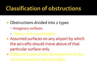Airport obstructions | PPTX