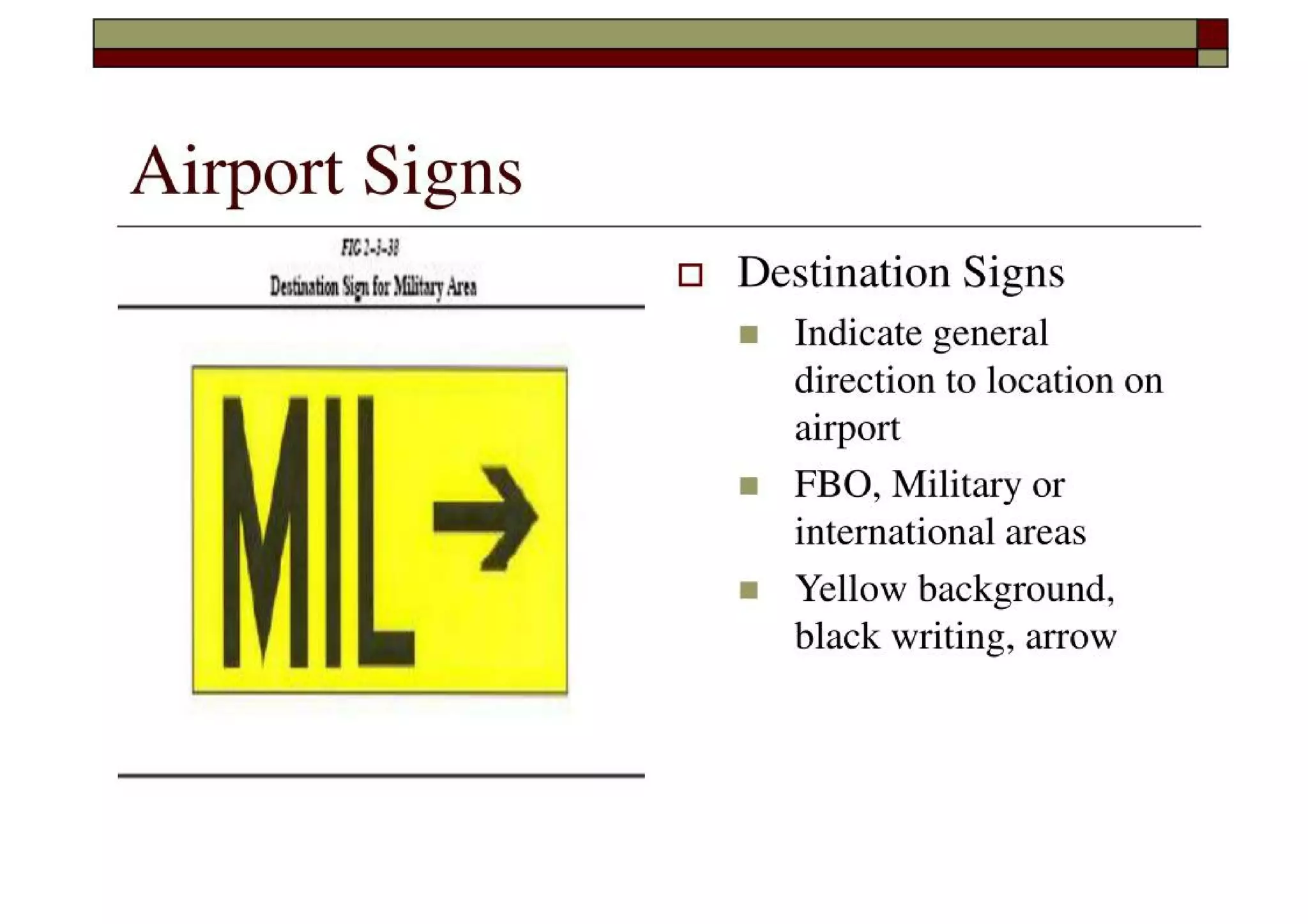 Airport Operations And Markings | PDF