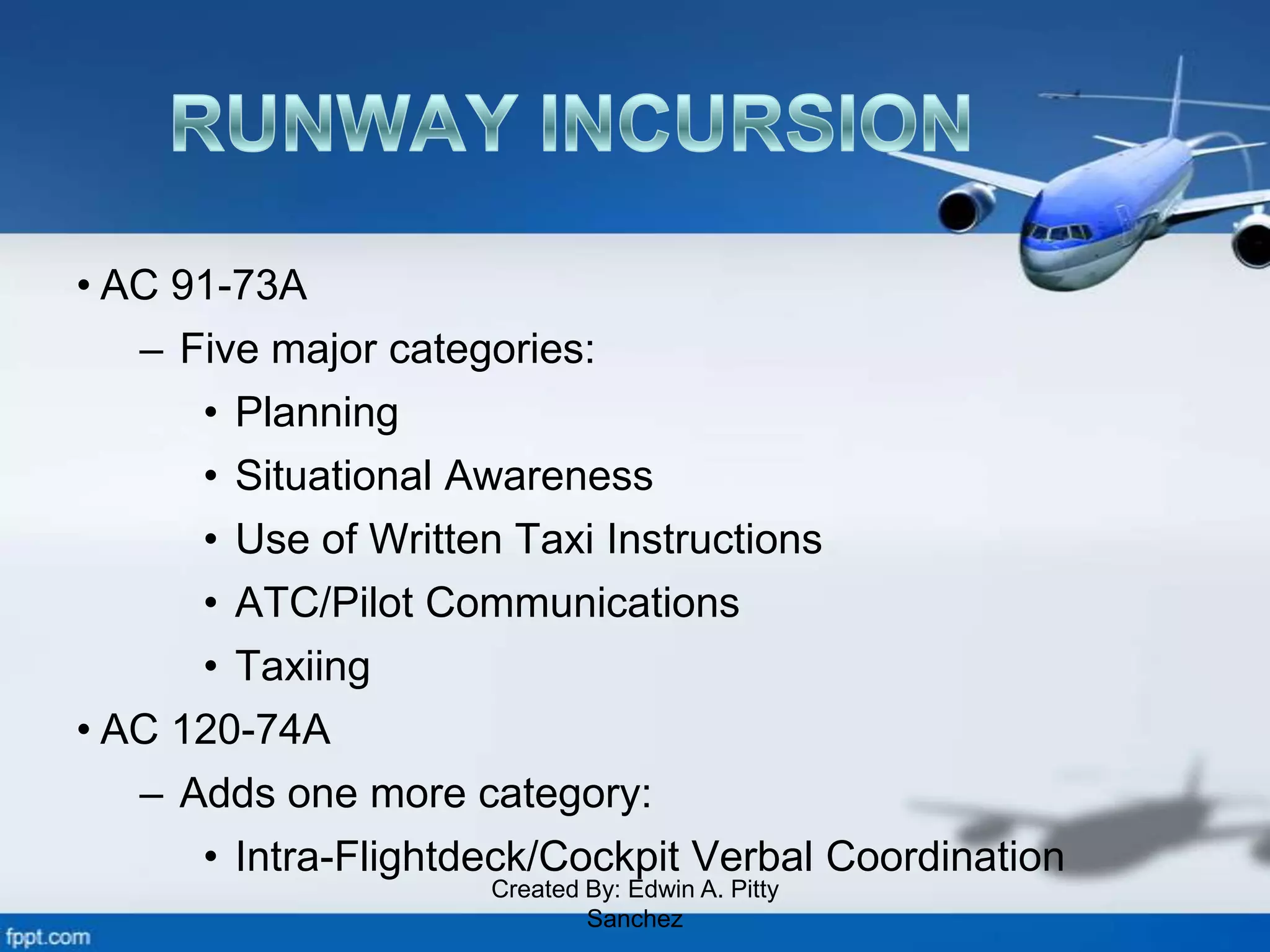 Airport Operations & Traffic Pattern Operations | PPTX