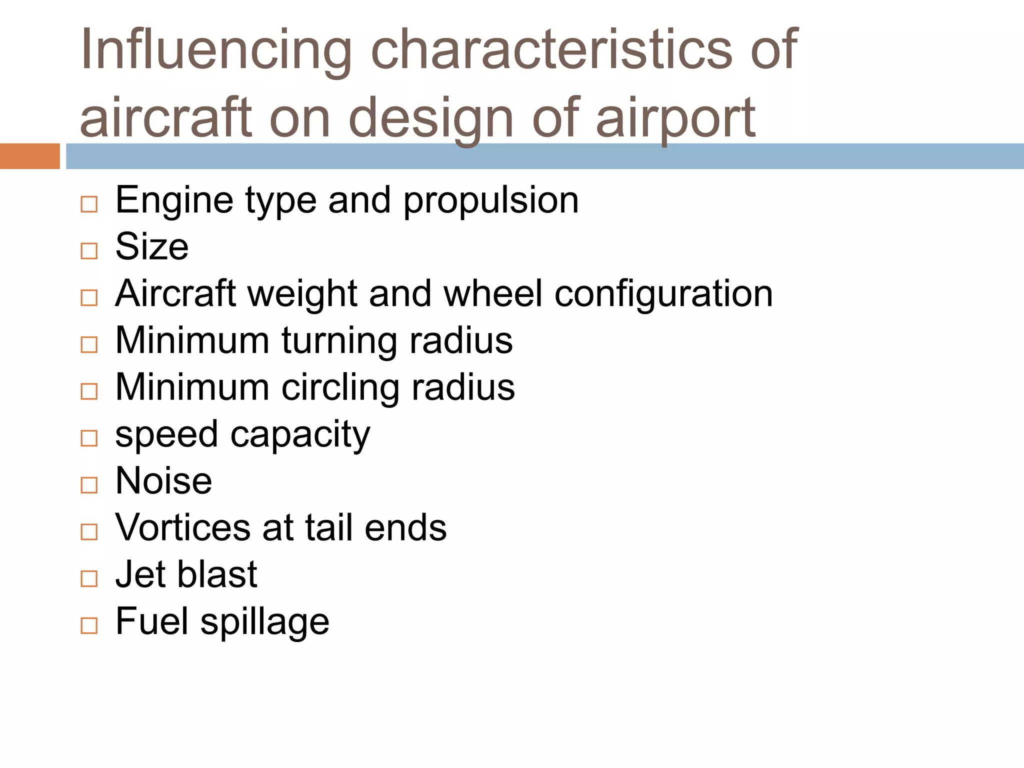 Airport planning and Design | PPTX