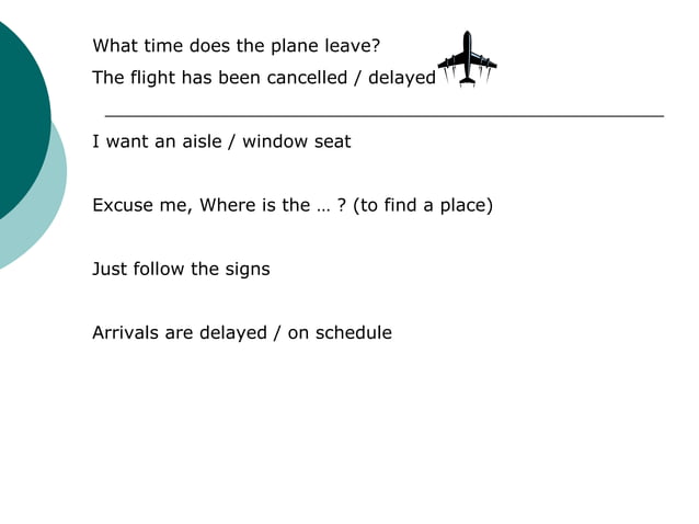 Airport presentation | PPT | Air Travel | Travel Type