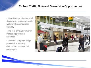 Airport Retails in Aviation , The impact of Foot traffic on Sales | PDF ...