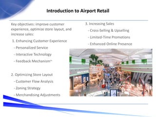 Airport Retails in Aviation , The impact of Foot traffic on Sales | PDF ...