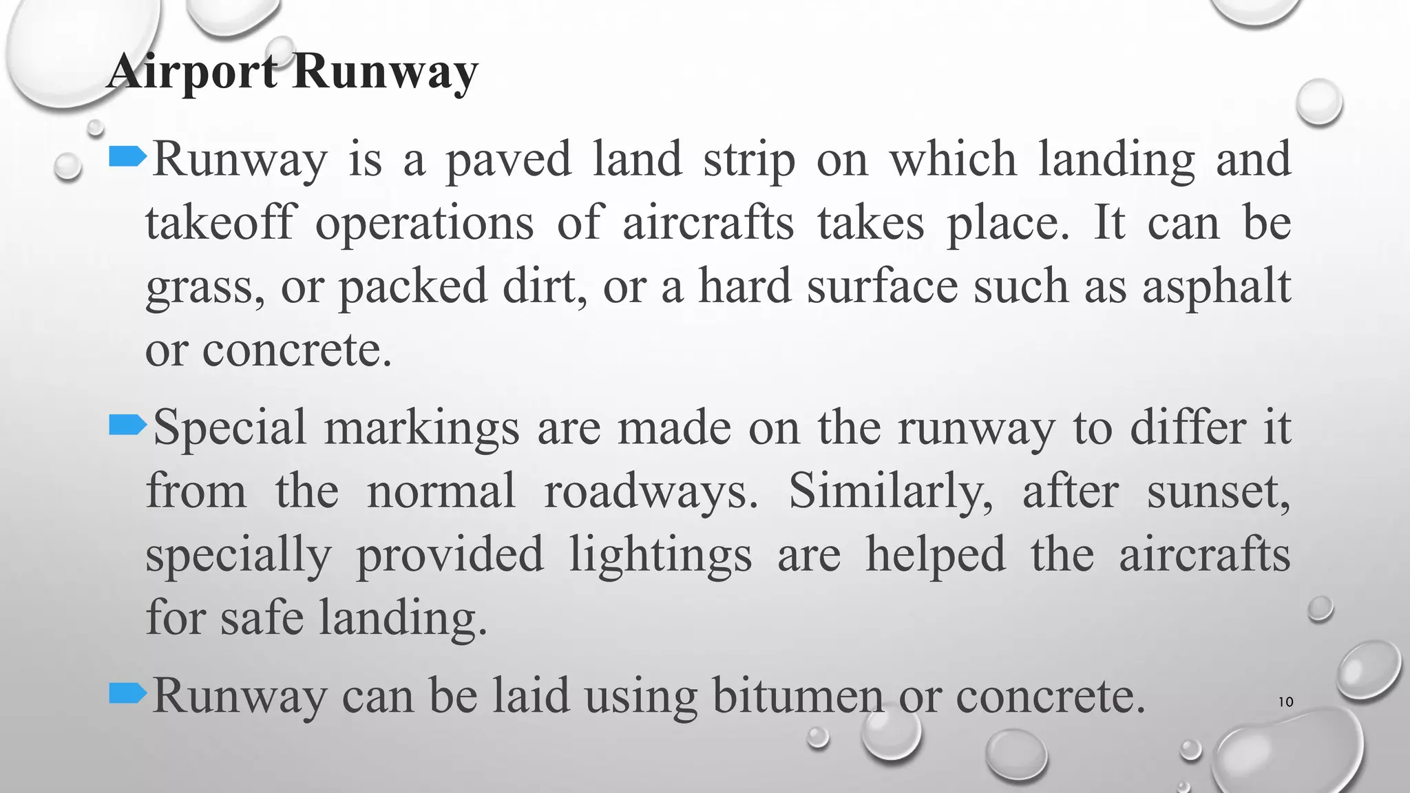 Airport runway construction | PDF