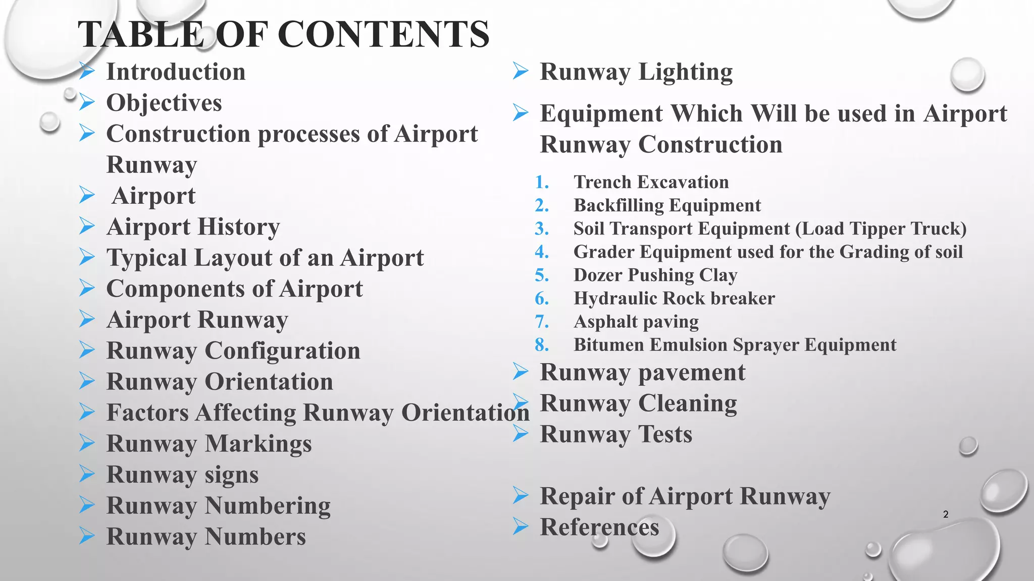 Airport runway construction | PDF
