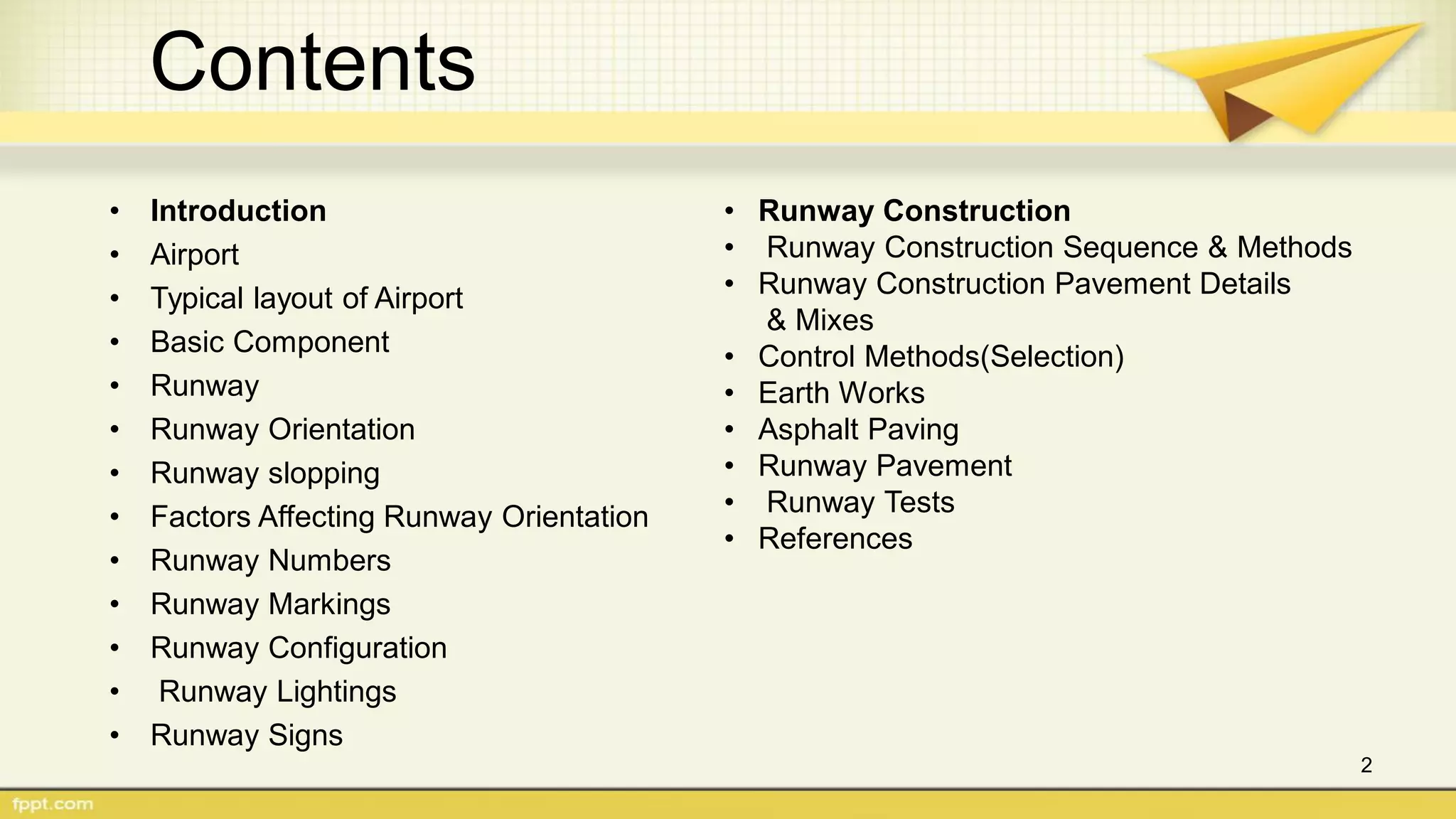 Airport Runway Construction | PDF