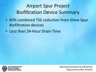 Water Quality BMPs Near Airports | PDF | Home & Garden