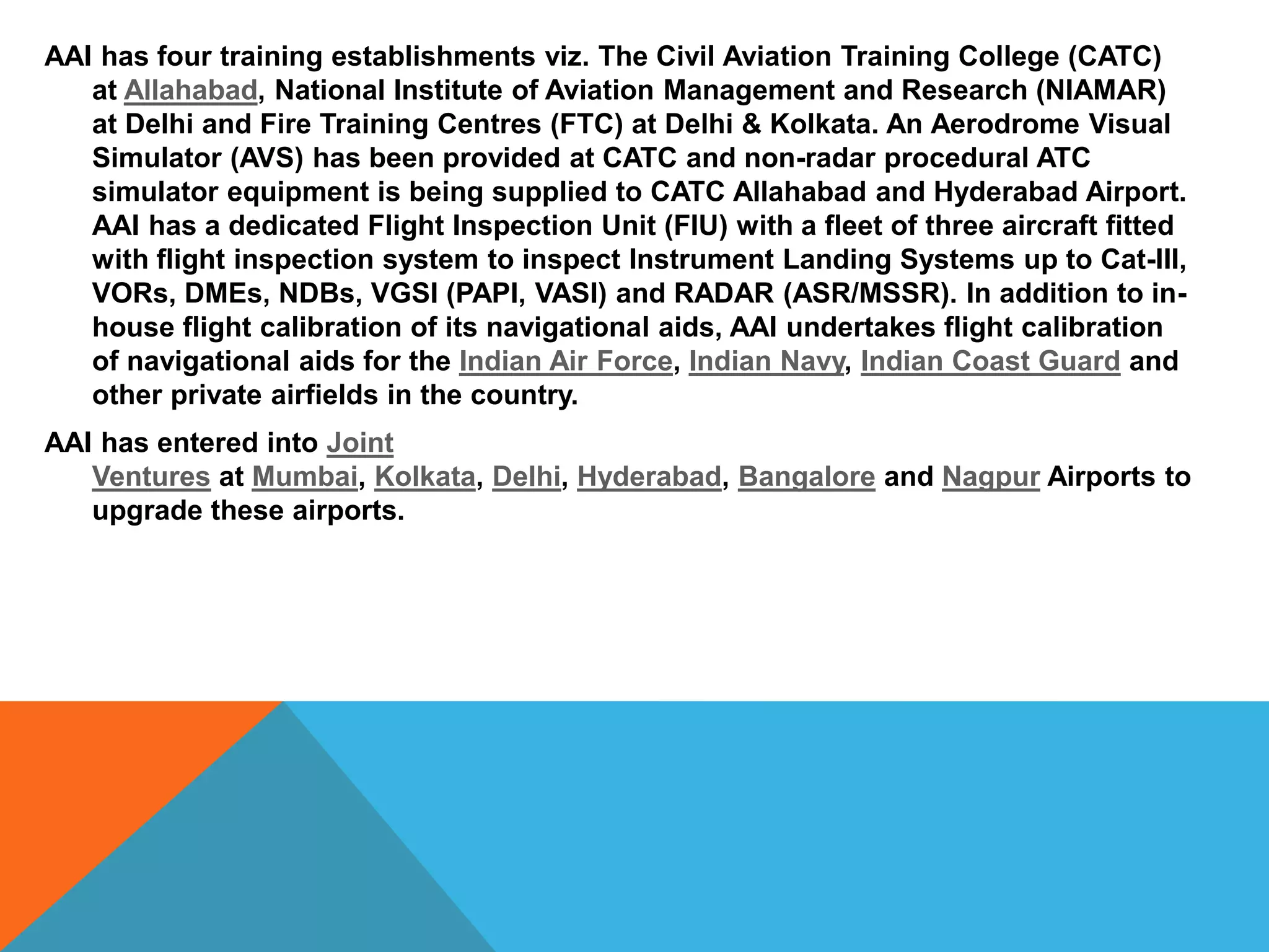 Airports authority of india | PPTX