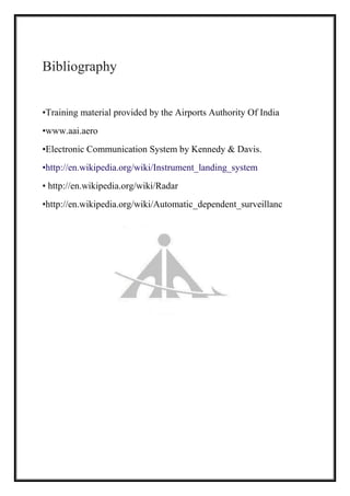 Airports authority of india (aai) training report | DOCX | Air Travel | Travel Type