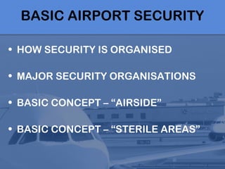 Airport security awareness program | PPT