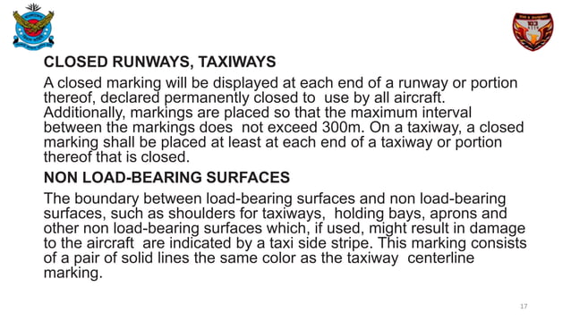 AIRPORT SIGNS, RUNWAY AND TAXIWAY MARKINGS.pptx | Air Travel | Travel Type