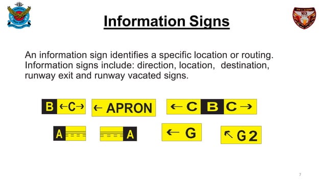 AIRPORT SIGNS, RUNWAY AND TAXIWAY MARKINGS.pptx | Air Travel | Travel Type