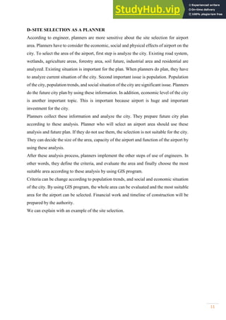 Airport Site Selection | PDF