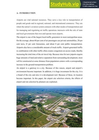 Airport Site Selection | PDF