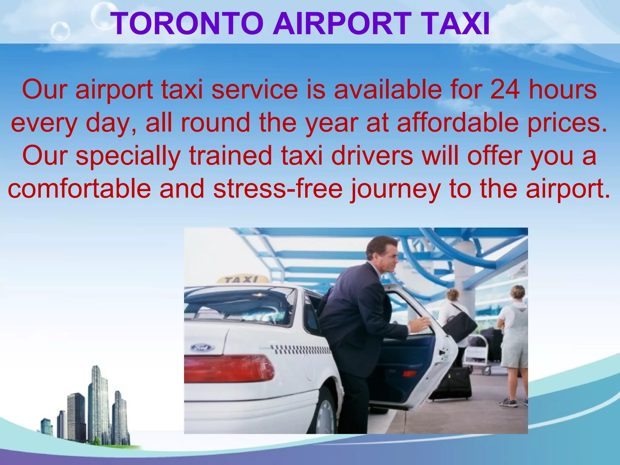 Airport Taxi | PPT | Air Travel | Travel Type