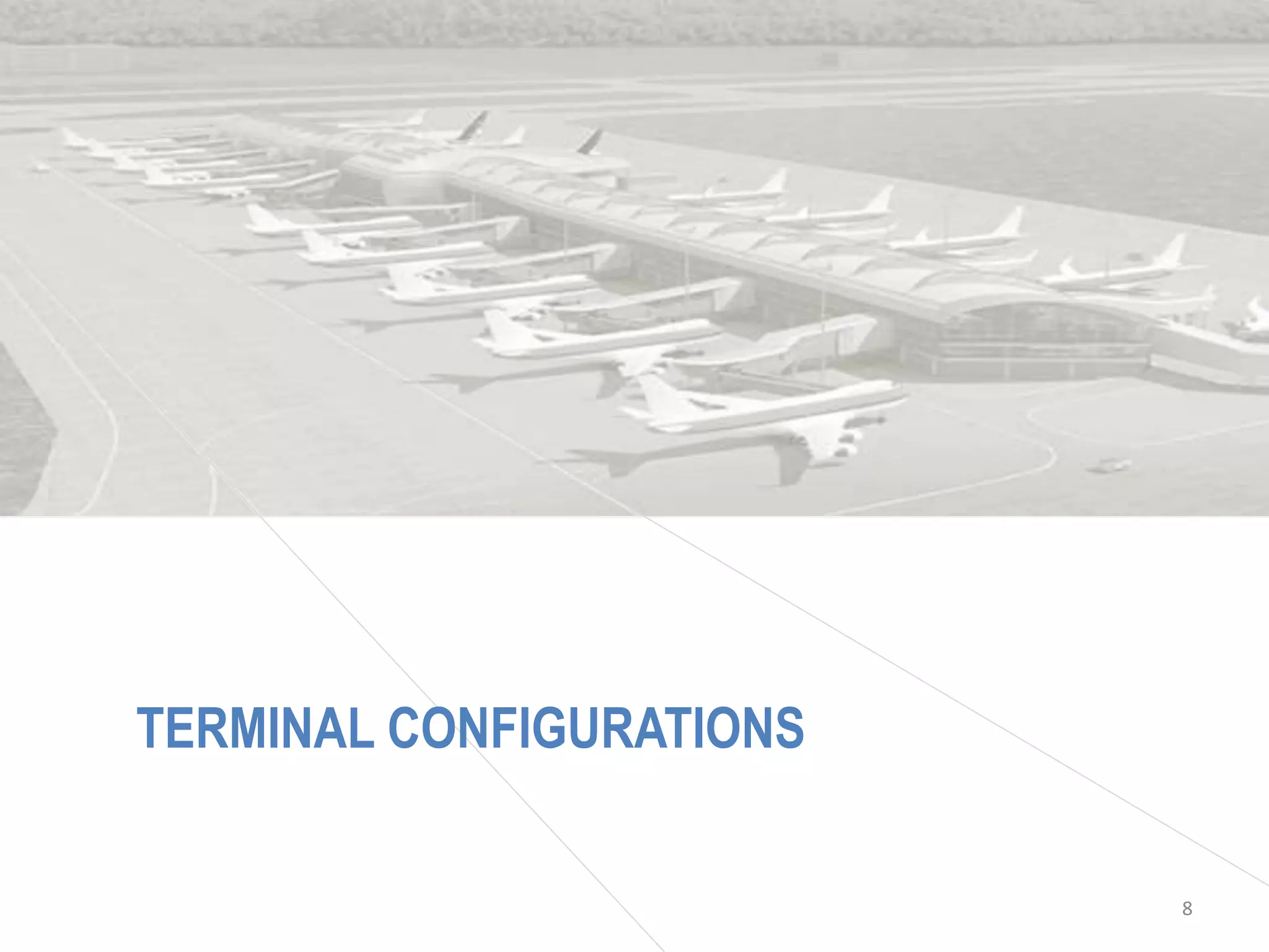 Airport terminal design (lecture note) | PPTX