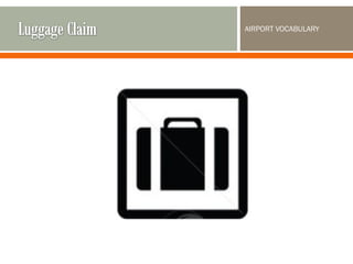 Airport vocabulary | PPT
