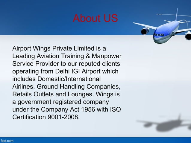 Airport wings | PPT