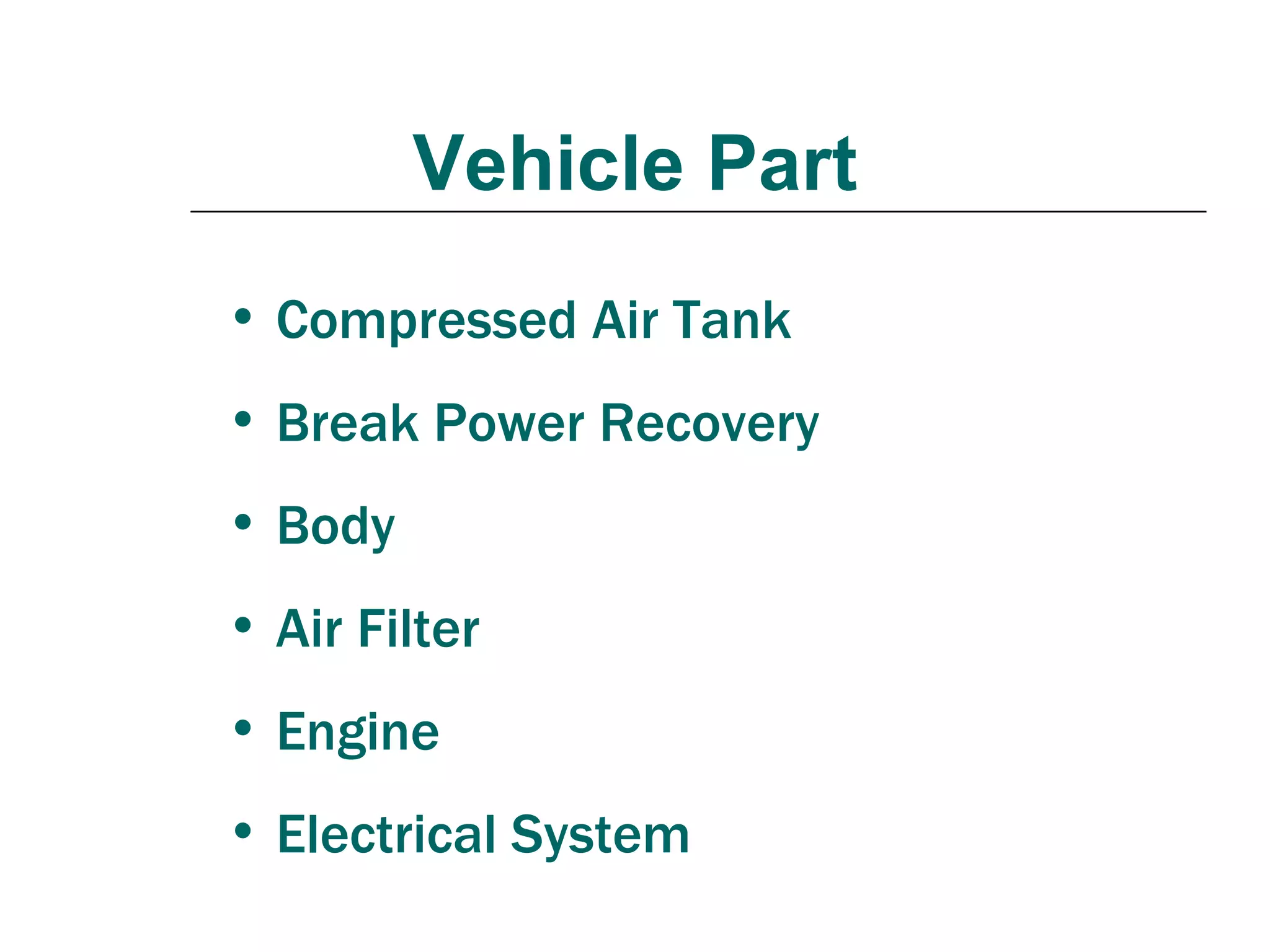 Air powered car | PPT