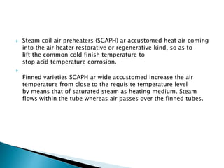 Air preheater manufacturers | PPTX