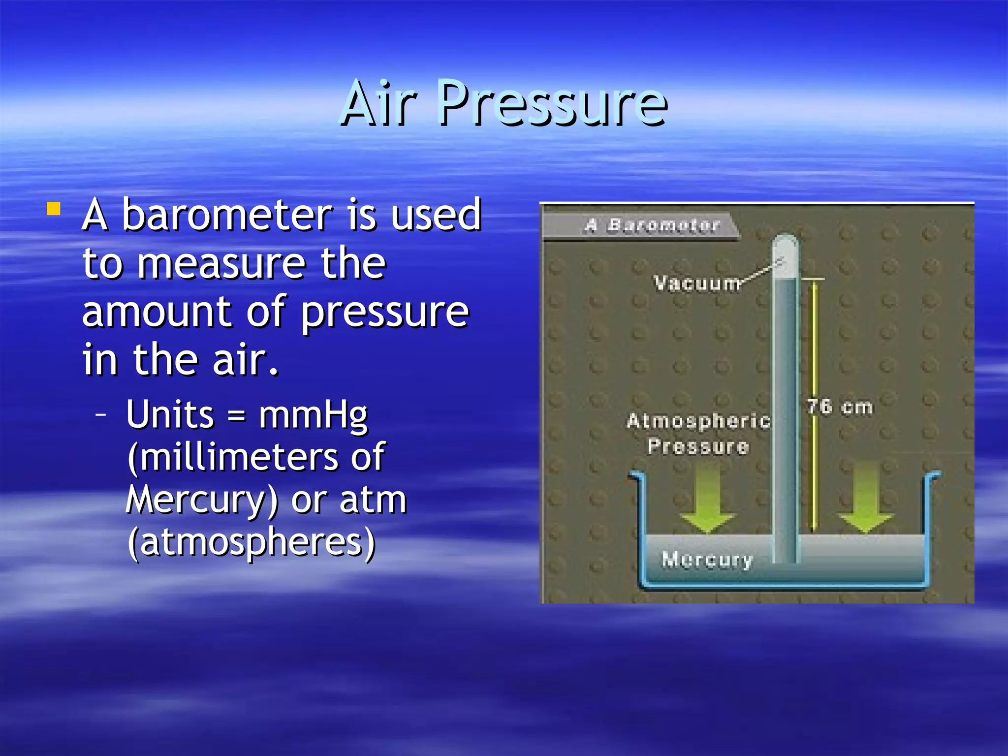 Air pressure | PPT | Weather | Science