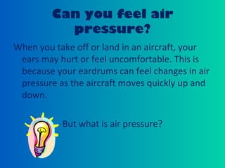 Air Pressure | PPT
