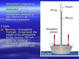 Air Pressure and Moisture | PPT