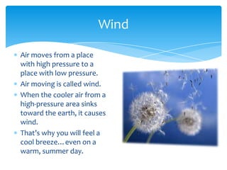 Air pressure and Wind | PPTX