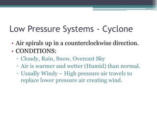 Air Pressure and Weather | PDF