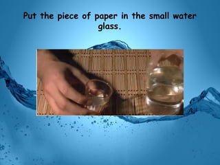 Air pressure experiment | PPT