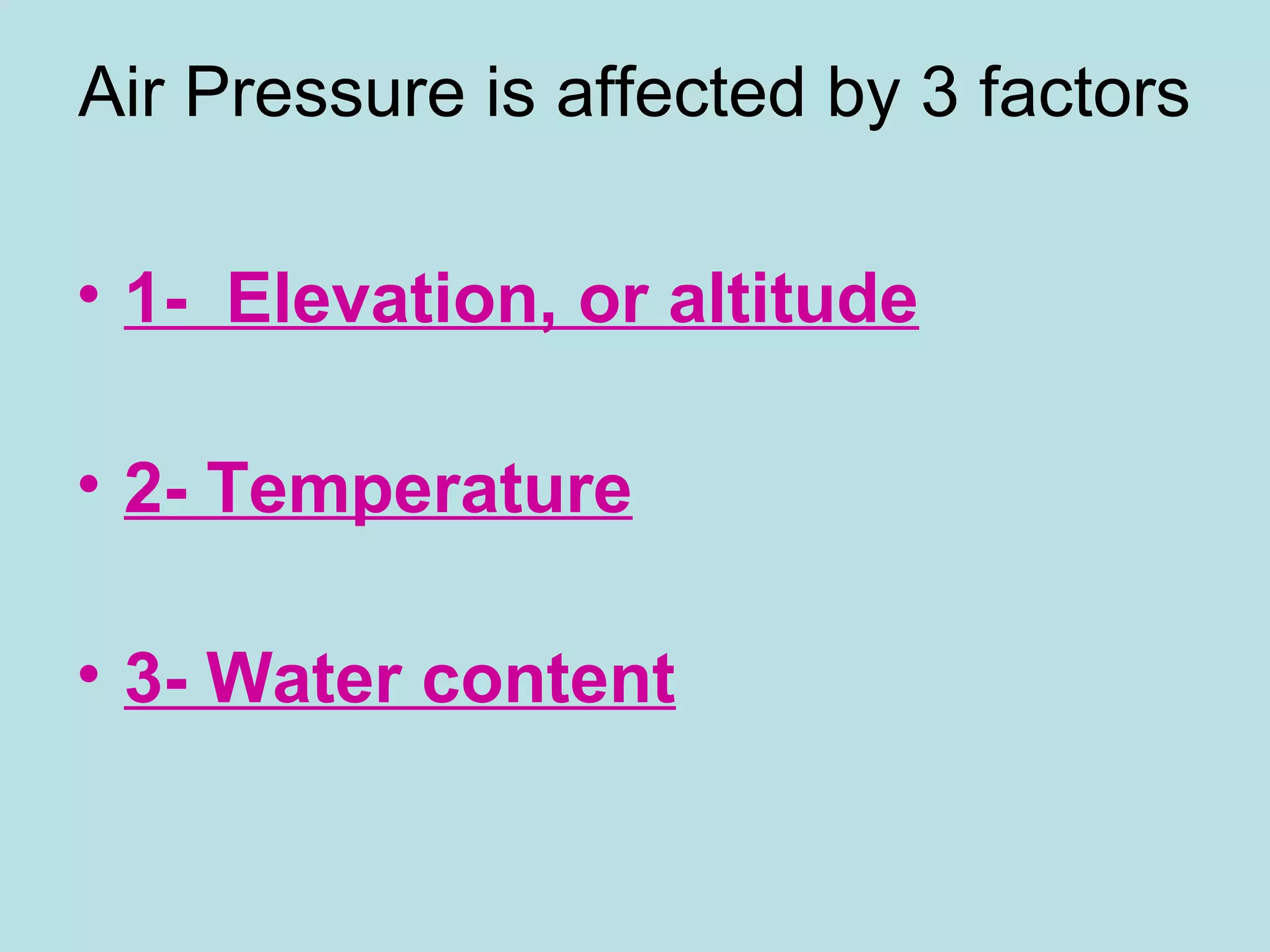 Air pressure wind | PPT