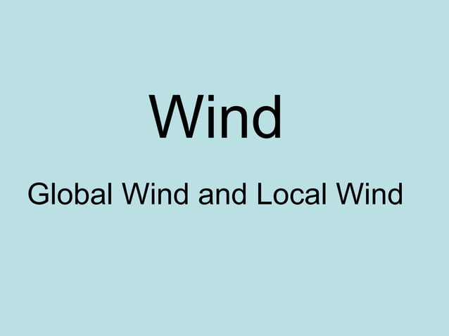 Air pressure wind | PPT