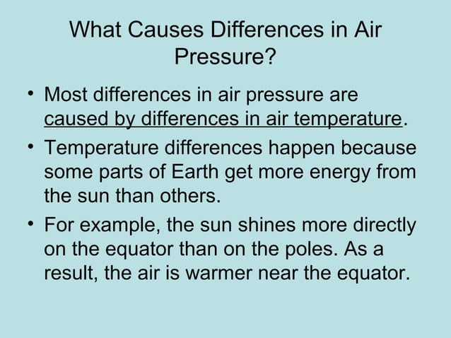 Air pressure wind | PPT