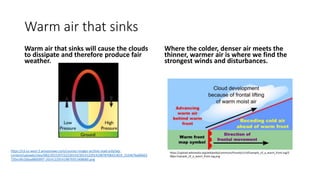 Air pressure, wind and weather 6.3 | PPTX