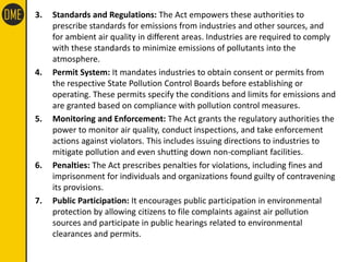 Air (Prevention and Control of pollution) Act,1981.pdf | Indoor ...