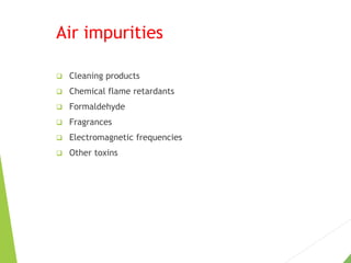 Air purifying indoor plants | PPTX