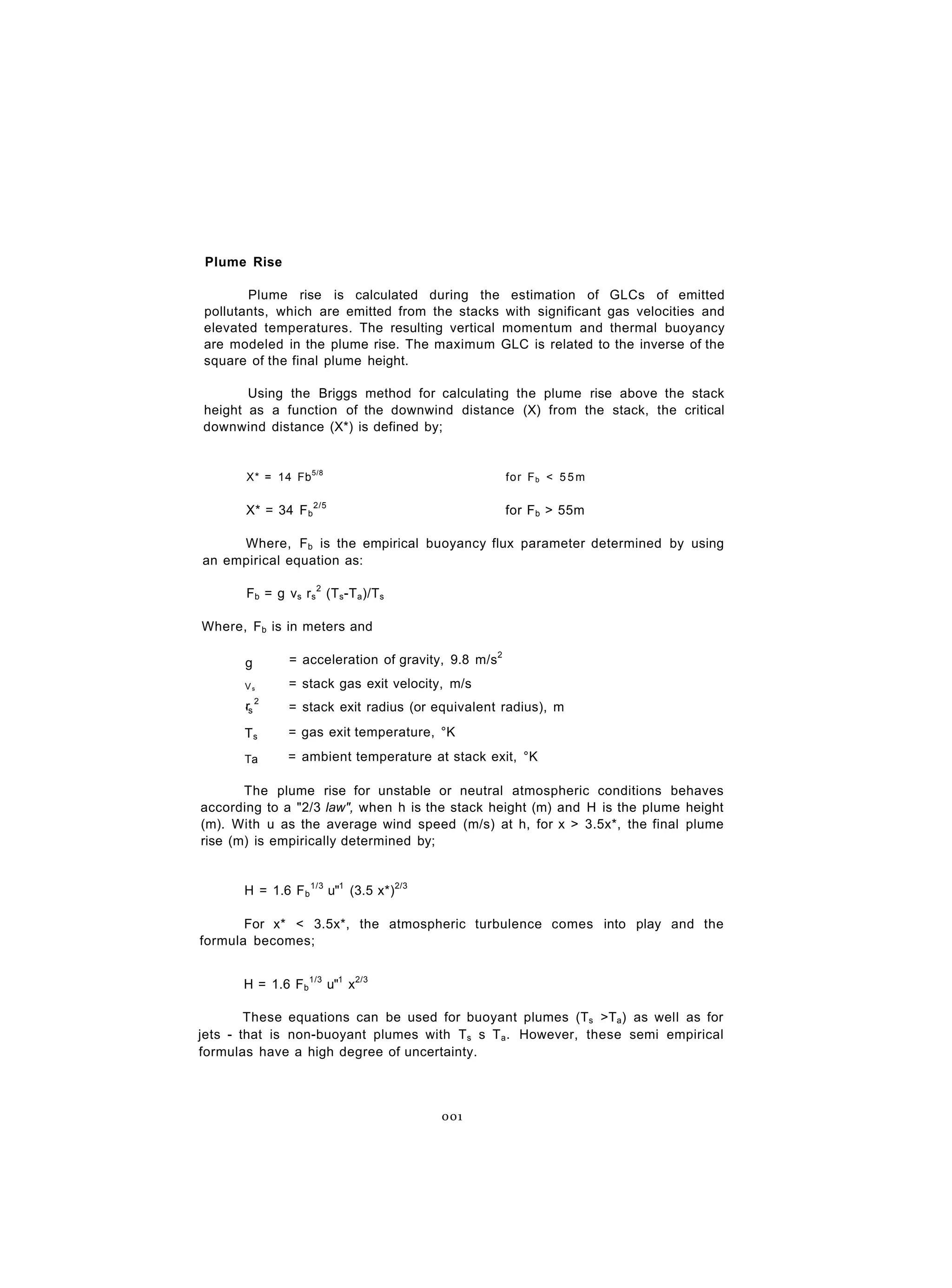 Air quality dispersion modeling | PDF