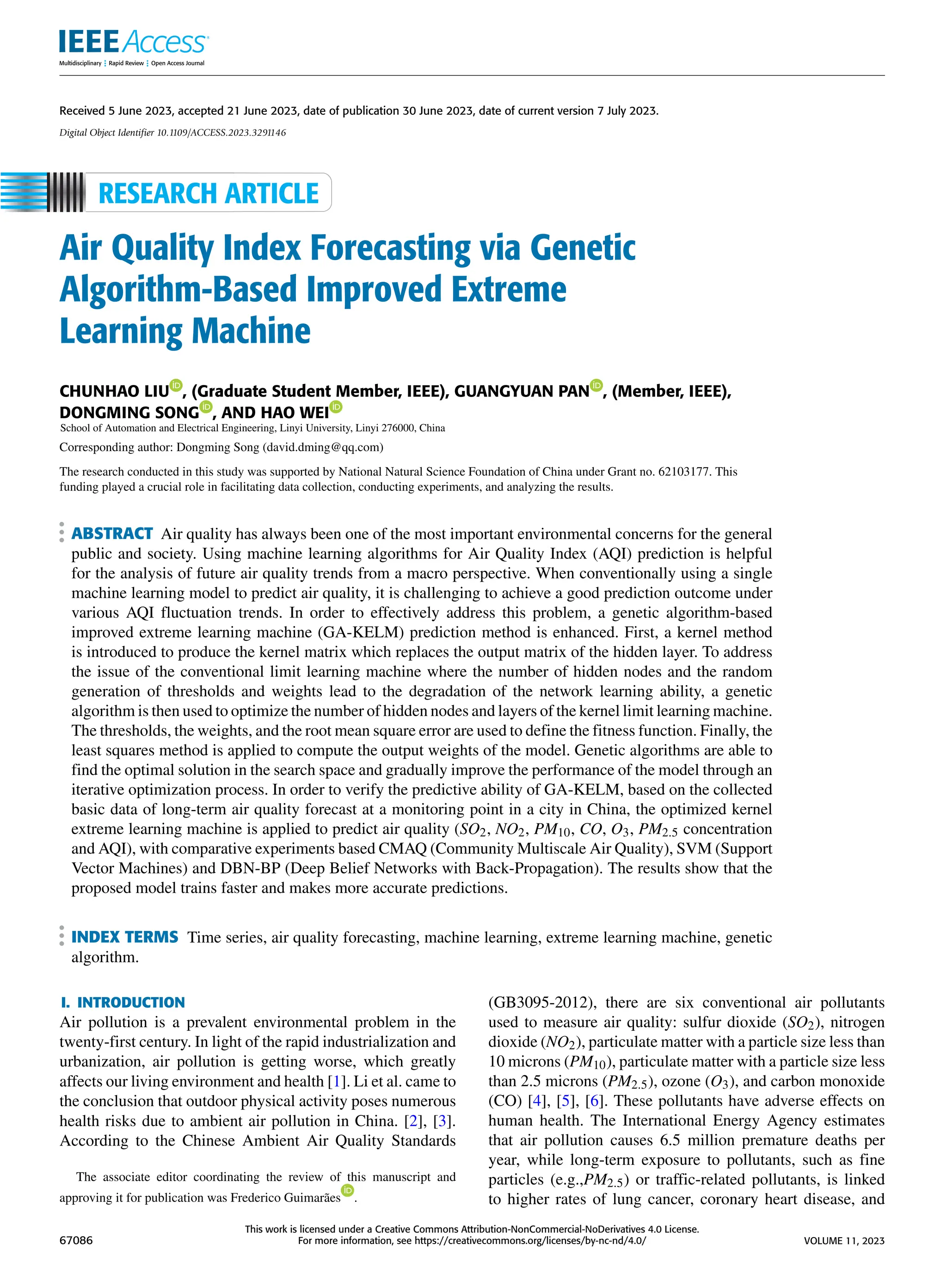 Air_Quality_Index_Forecasting Prediction BP | PDF
