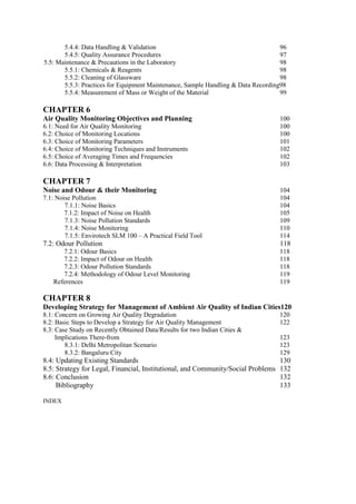Air Quality Monitoring | PDF