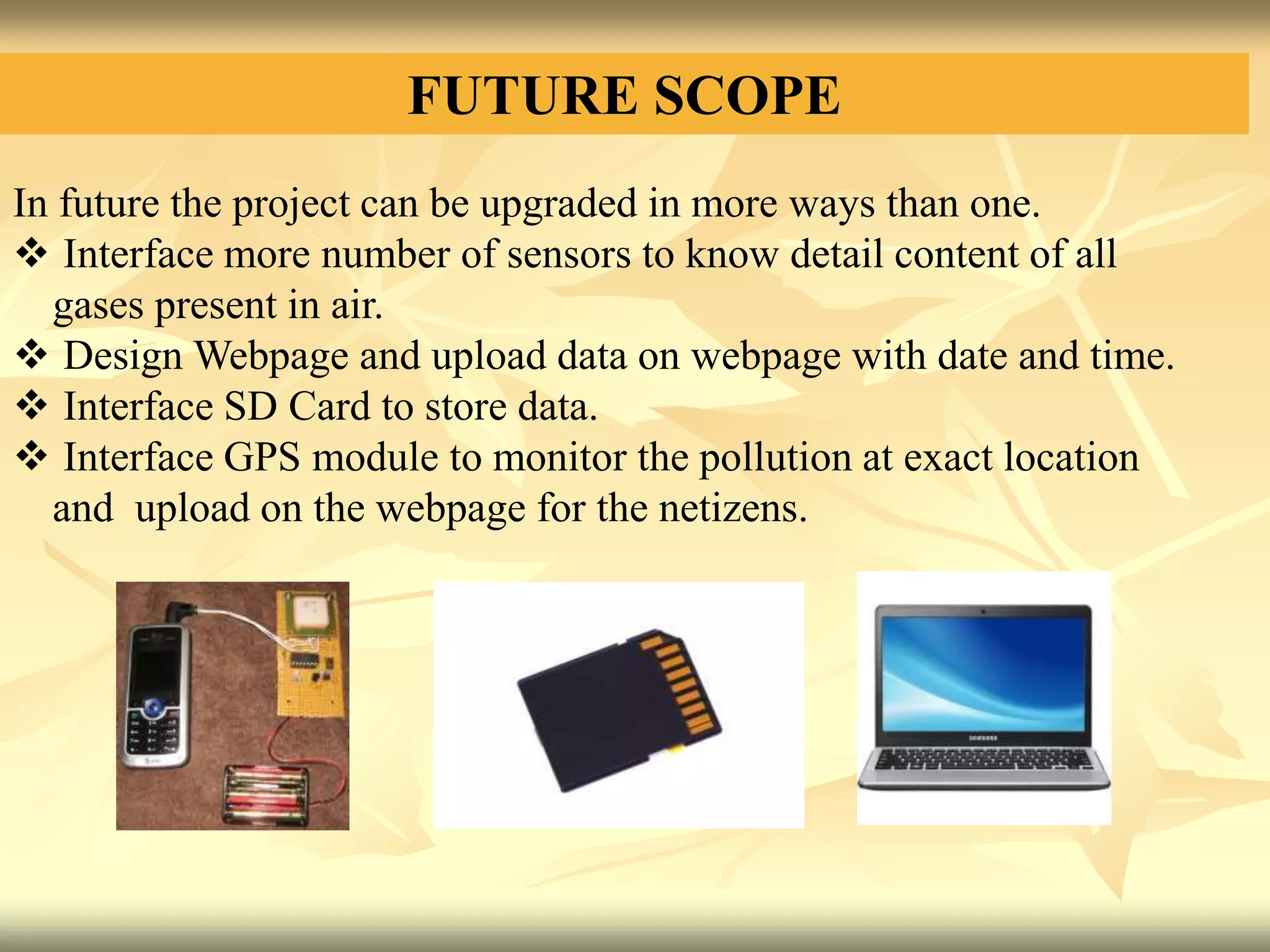 Air quality monitoring system | PPTX