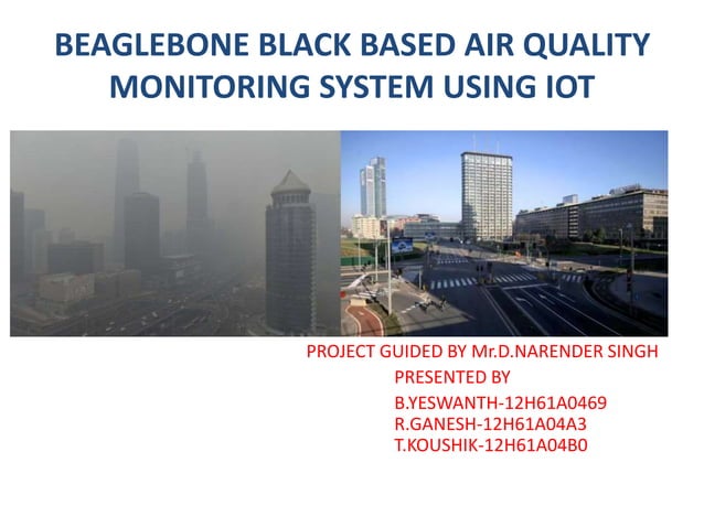 Air quality monitoring system | PPTX