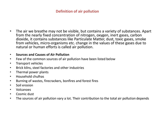 Air quality monitoring system | PPTX
