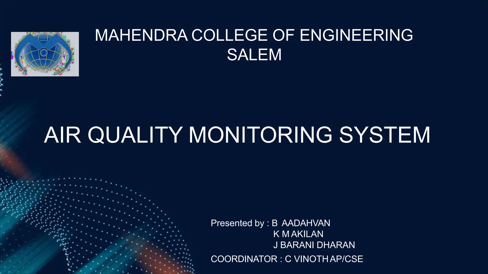 AIR QUALITY MONITORING SYSTEM of automotive.pptx