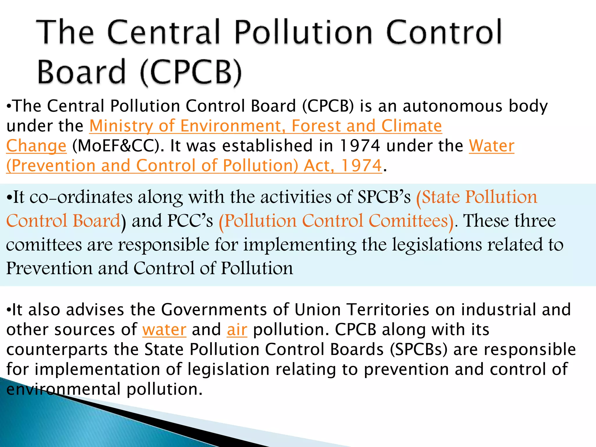 Air quality parameters in india | PPTX