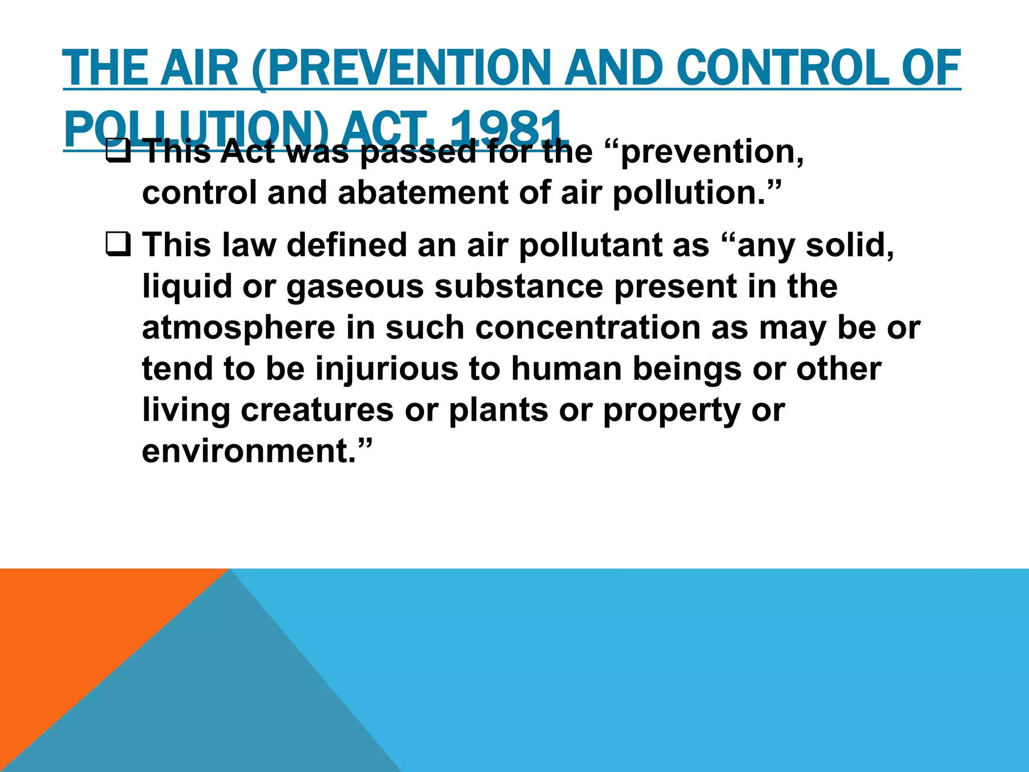 Air quality sampling and monitoring | PPTX