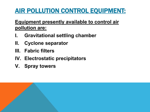 Air quality sampling and monitoring | PPTX | Indoor Environmental ...