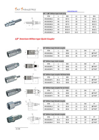 Air quick coupler | PDF