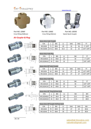 Air quick coupler | PDF
