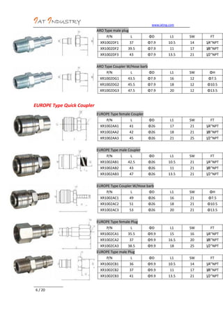 Air quick coupler | PDF